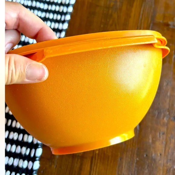 Tupperware | Kitchen | Vintage Orange Tupperware Container | Poshmark